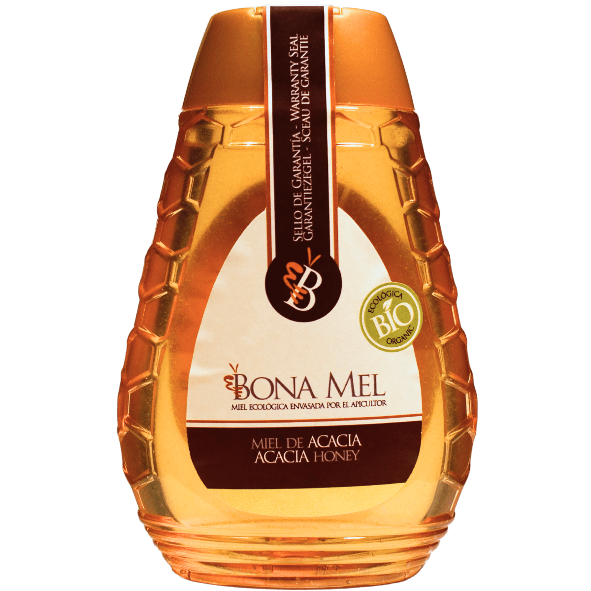 Miel de Acacia Ecológica (Envase Antigoteo) | Bona Mel - Miel Ecológica